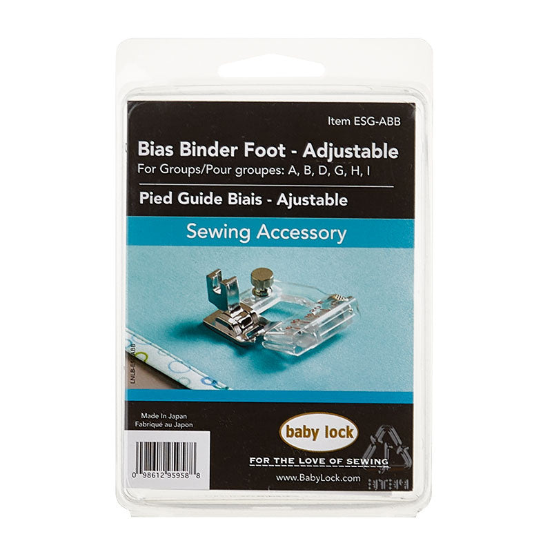 Baby Lock Adjustable Bias Binder Foot