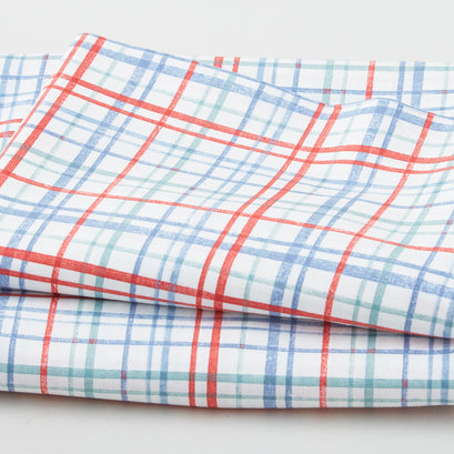 Fresh & Sweet - Plaid Cream 3 Yard Cut