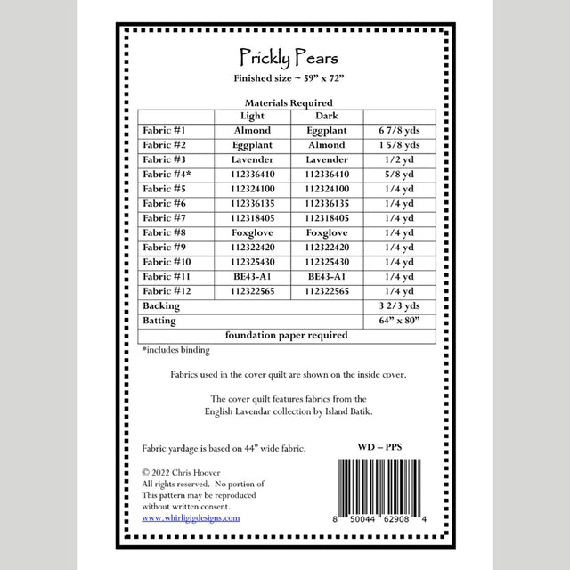 Prickly Pears Quilt Kit