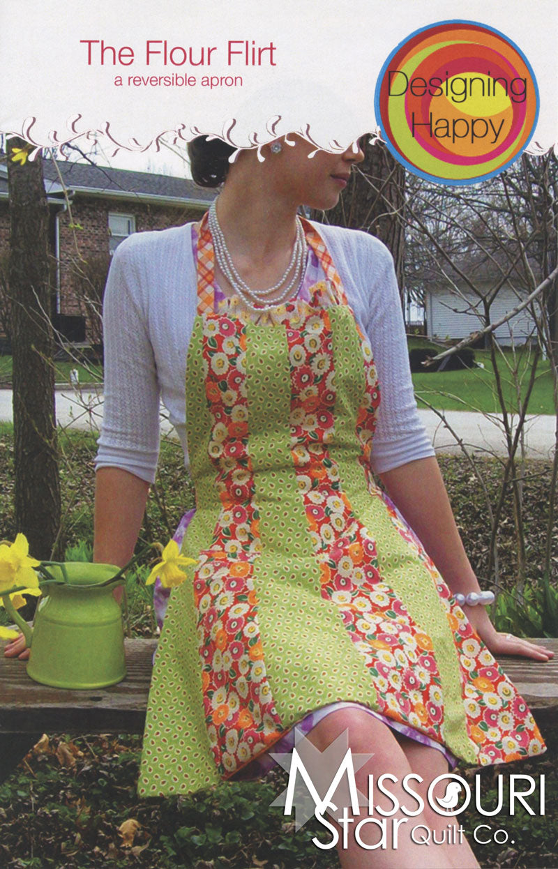 Flour Flirt Reversible Apron pattern