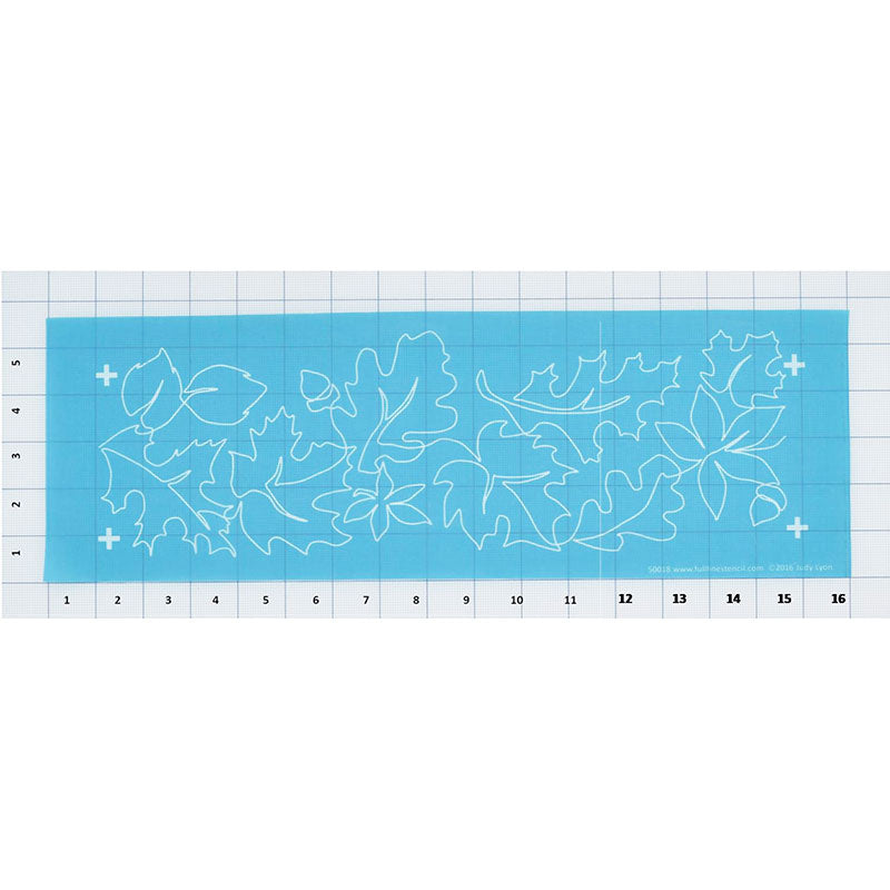 Full Line Stencil - Autumn Wind