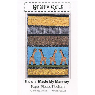 Giraffe Quilt Pattern