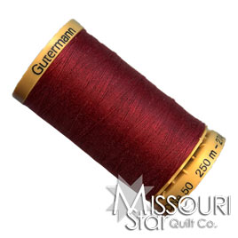 Gutermann 50 WT Cotton Thread Wine