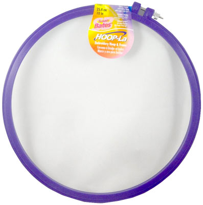 Hoop-la 10" Embroidery Hoop and Frame from Susan Bates