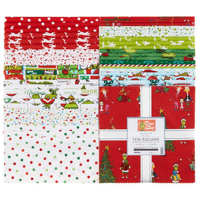 How the Grinch Stole Christmas Ten Squares