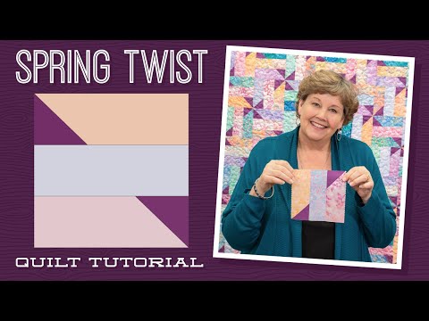 Spring Twist Quilt Pattern by Missouri Star