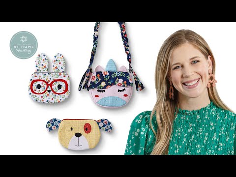 Digital Download - Unicorn Zippy Critter Pouch Pattern