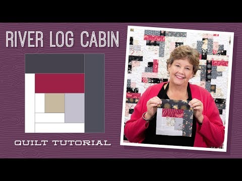 River Log Cabin Quilt Pattern by Missouri Star