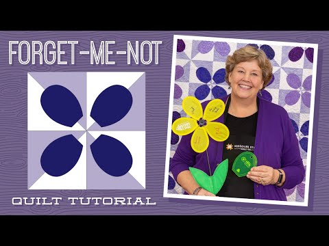 Forget Me Not Quilt Pattern by Missouri Star