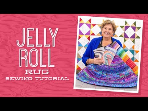 Colossal Round Rug & Jelly Roll Rug Pattern