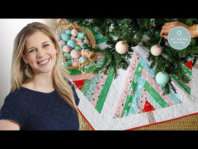 Log Cabin Tree Skirt Pattern