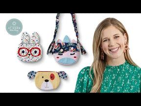 Digital Download - Bird Zippy Critter Pouch Pattern