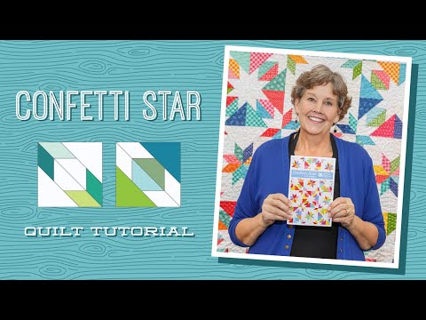 Confetti Star Pattern