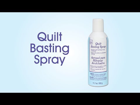 Quilt Basting Spray
