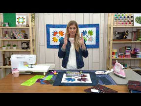 Digital Download - Leafy Tree Tops Table Runner Quilt Pattern by Misso