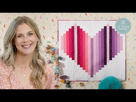 Heart Strings Baby Quilt Pattern by Missouri Star