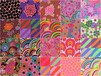 Kaffe Fassett Collective - February 2022 Mars Colorway 10" Squares