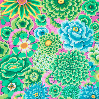 Kaffe Fassett - Enchanted Green 108" Wide Backing