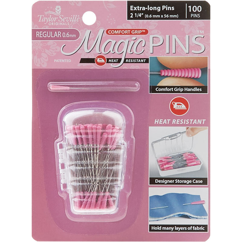 Magic Pins™ Extra Long Pins - 100 count