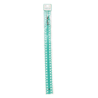 Missouri Star Fancy Zips - 14" Star Aqua