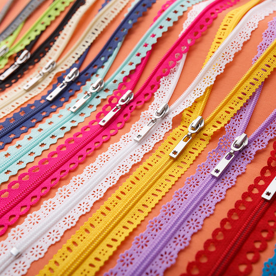 Missouri Star Fancy Zips - Twelve 14" Multicolor Zipper Pack