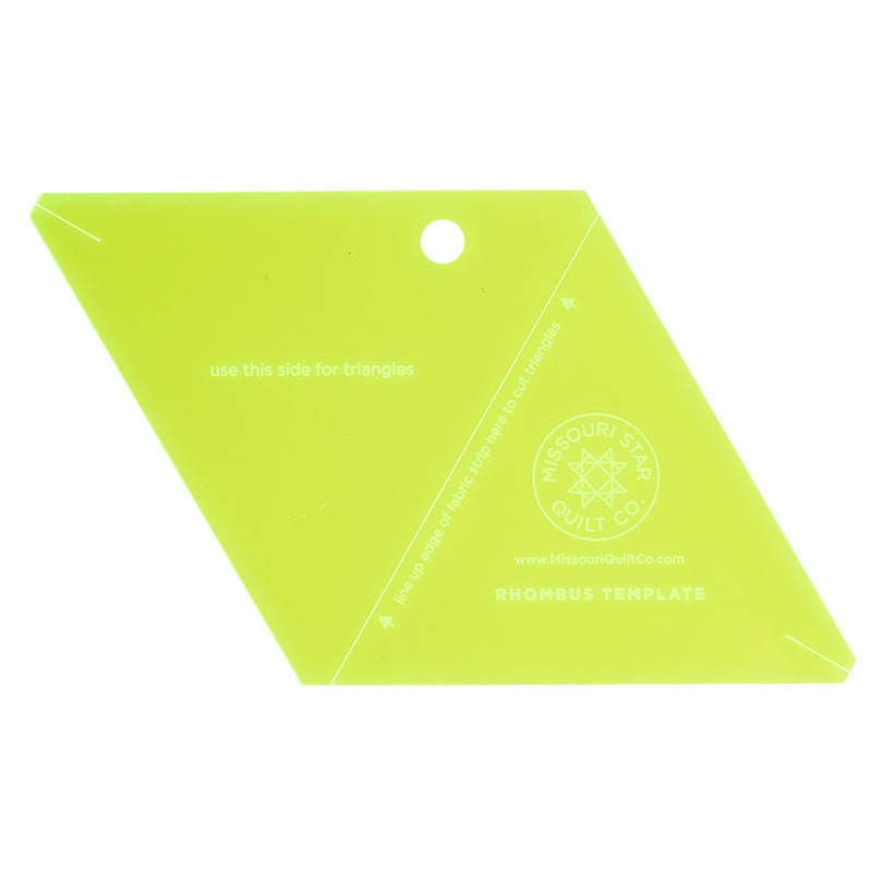 Missouri Star Large Rhombus Template