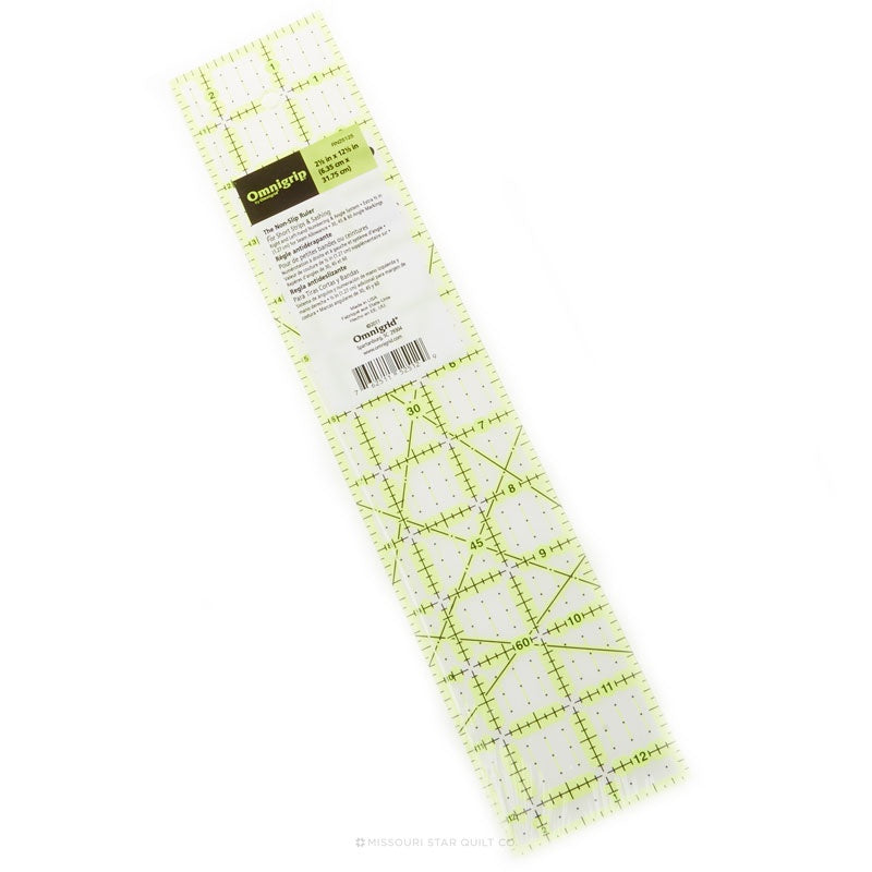 Omnigrip 2.5" X 12.5" Ruler