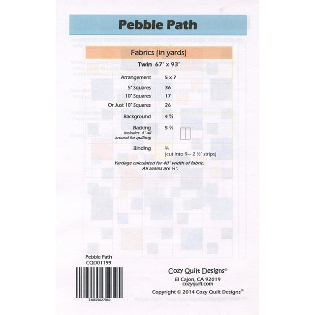 Pebble Path Pattern