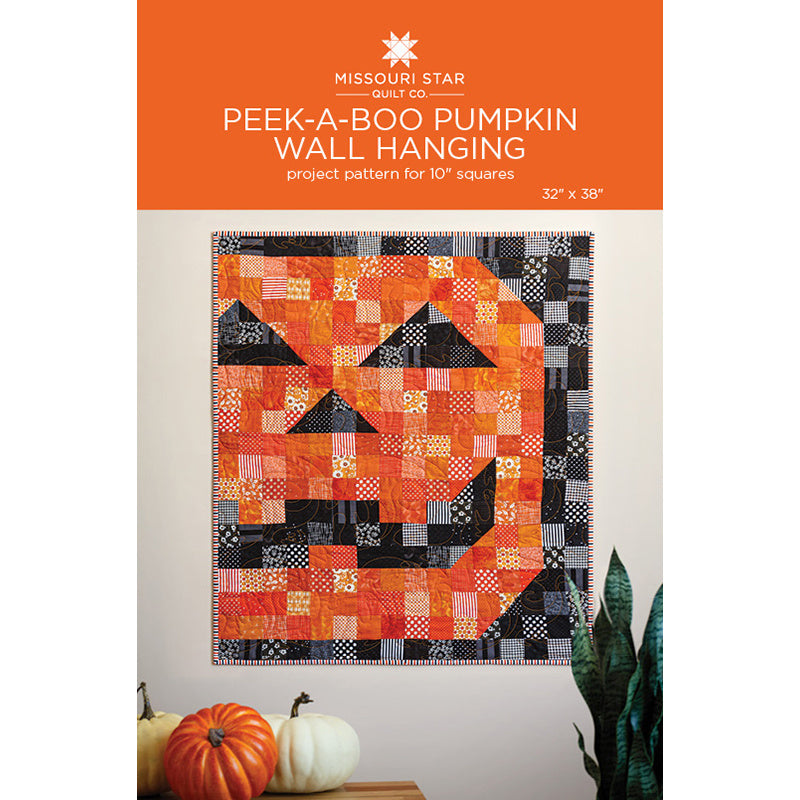 Make a "Peek-A-Boo Pumpkin" Quilt with Jenny Doan of Missouri Star Qui