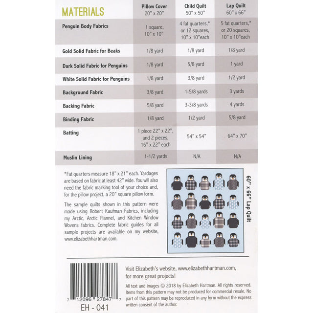 Penguin Party Pattern