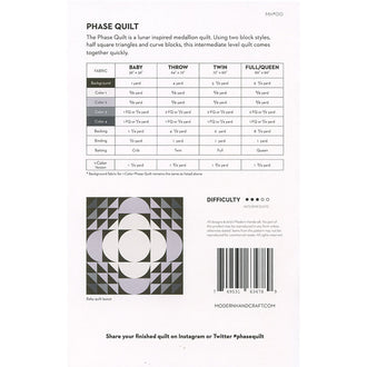 Phase Quilt Pattern