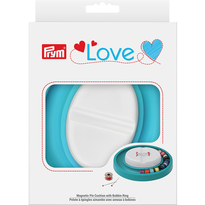 Prym LOVE Magnetic Pin Cushion with Bobbin Ring