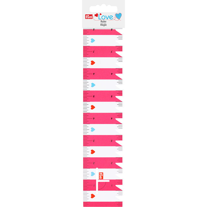 Prym LOVE Ruler - Pink