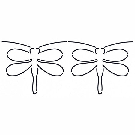 dragonfly stencil large