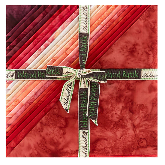 Ravishing Red Batik Solids Stacks