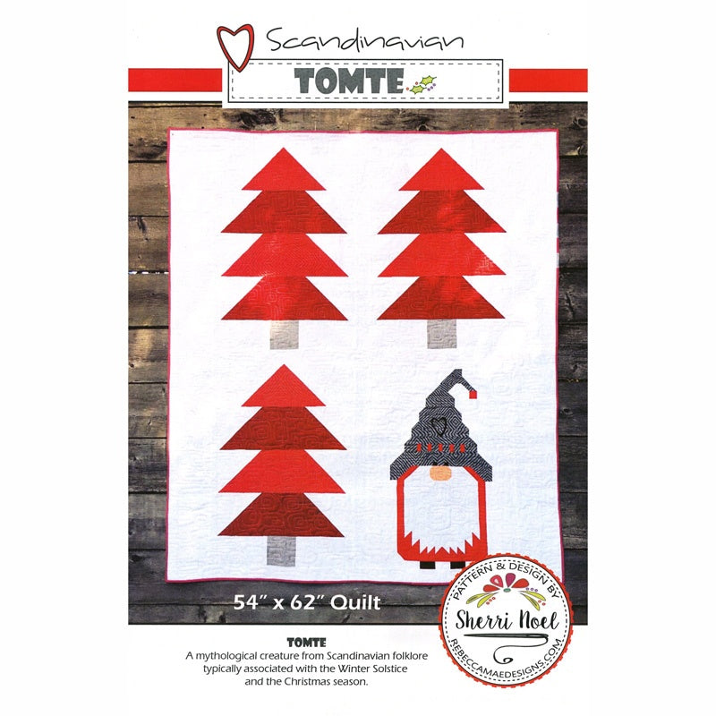 Scandinavian Tomte Christmas Pattern