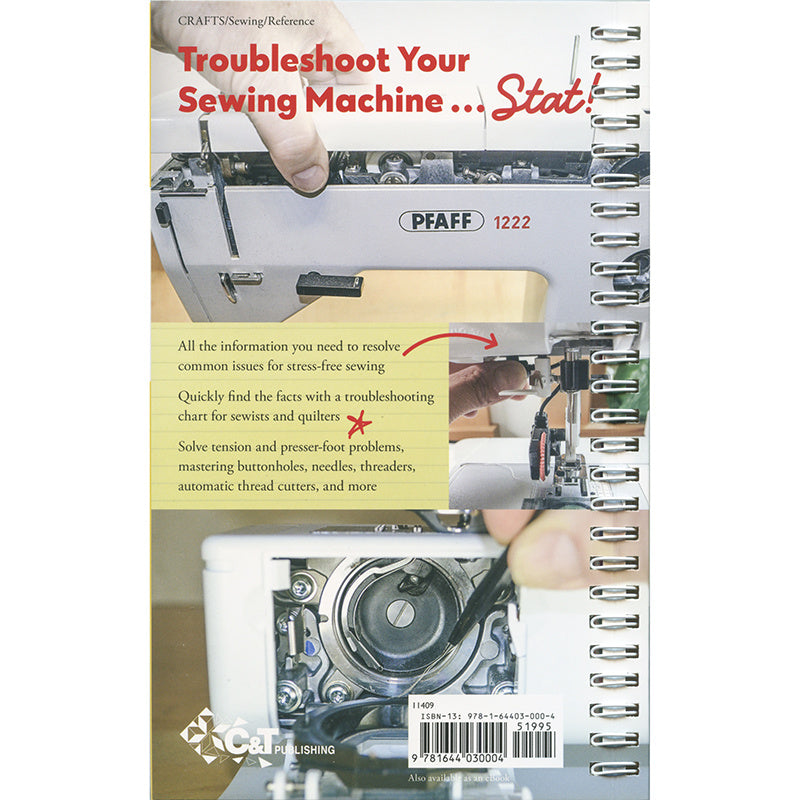 Sewing Machine Reference Tool Book