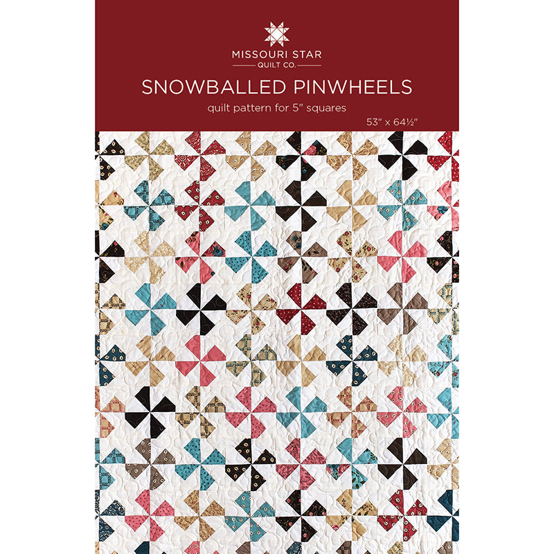 Snowballed Pinwheel Quilt