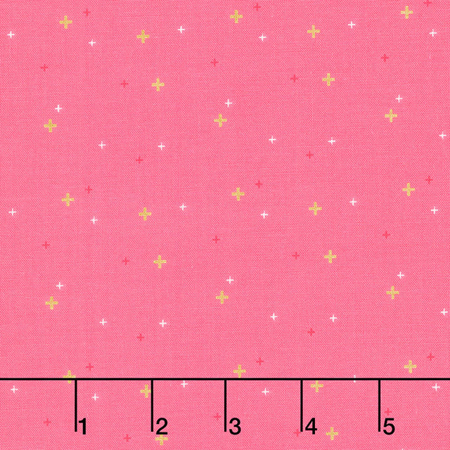Sparkler - Raspberry Metallic Yardage