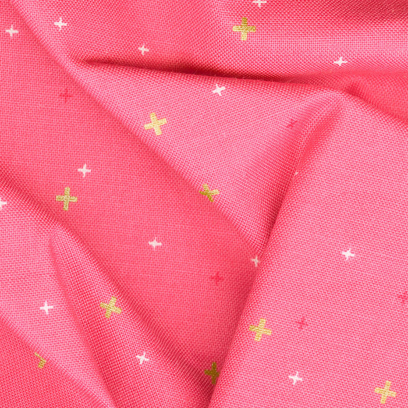 Sparkler - Raspberry Metallic Yardage