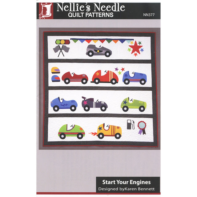 Start Your Engines Quilt Pattern