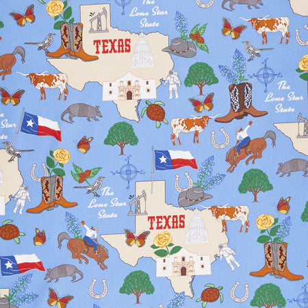 State Cottons and Panels - Texas: The Lone Star State Multi Yardage