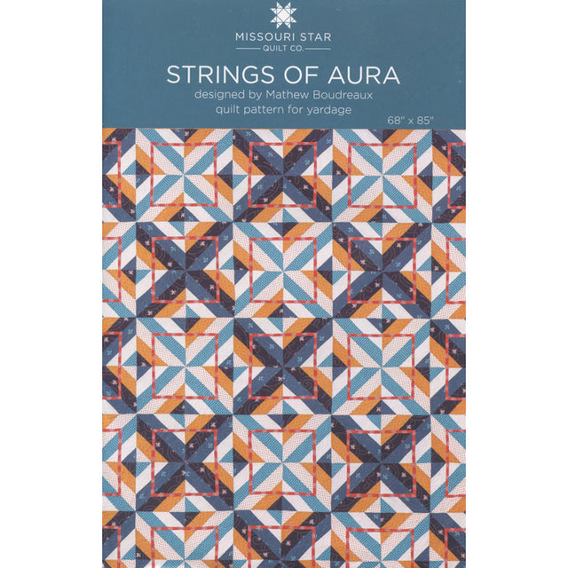 Strings of Aura Quilt Pattern by Missouri Star