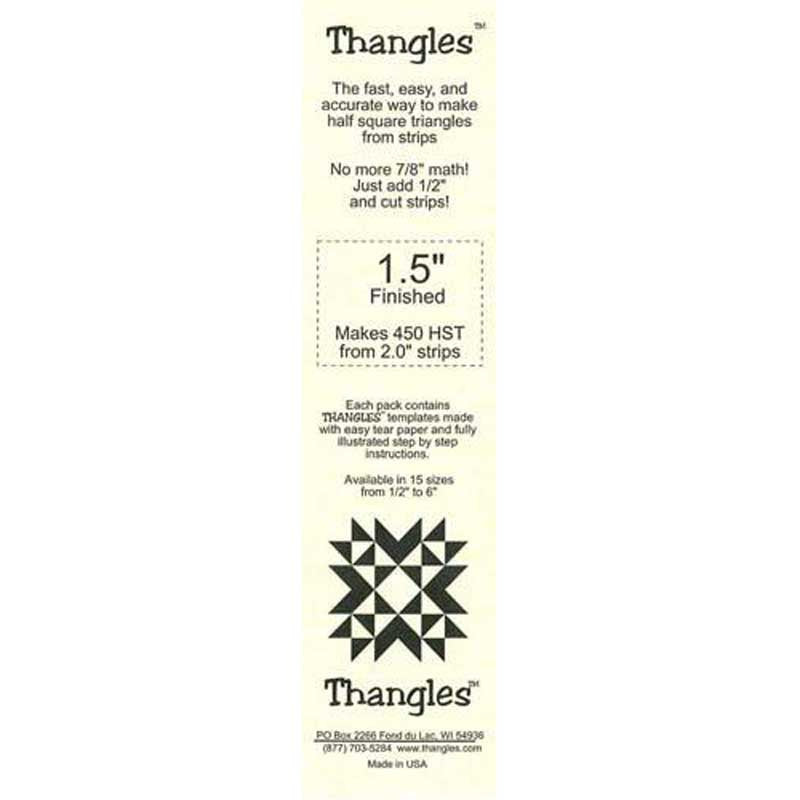 Thangles™ - 1.5" Finished