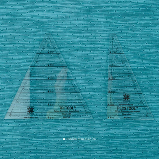 Tri-Recs Triangle Ruler by Darlene Zimmerman & Joy Hoffman