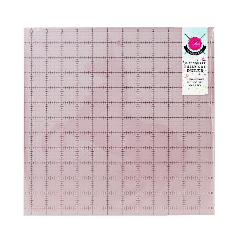 Tula Pink 12.5" Square Ruler with Unicorn