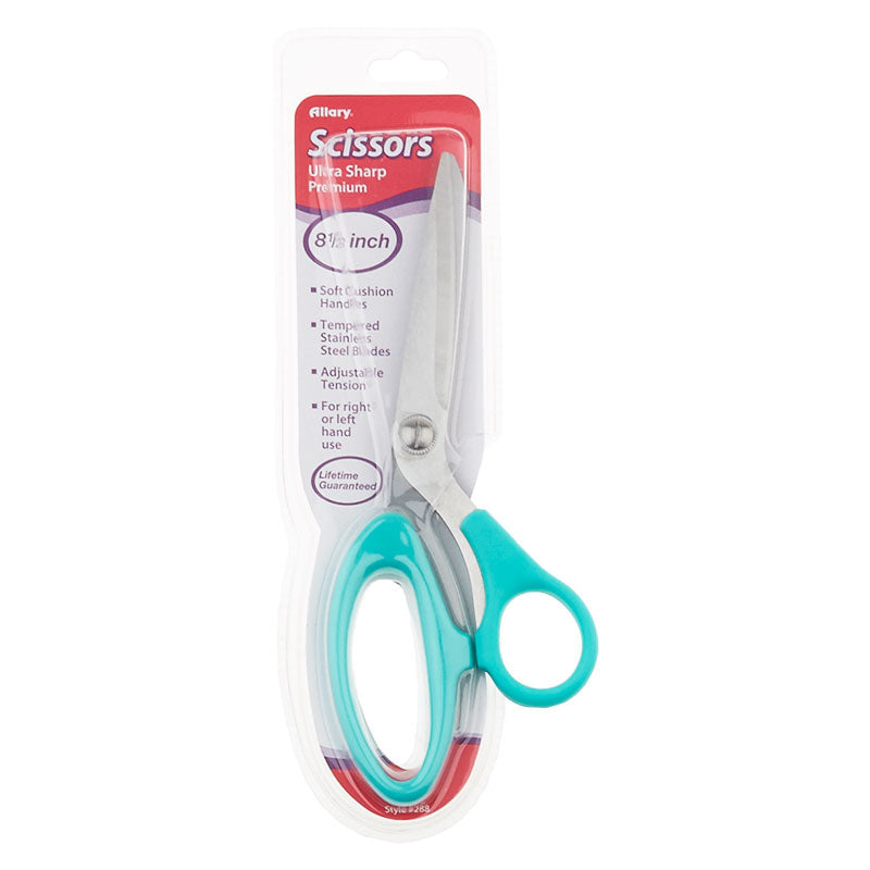 Ultra Sharp Premium Scissors - 8 1/2" Aqua