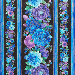 Utopia - Tree Blue Metallic Panel