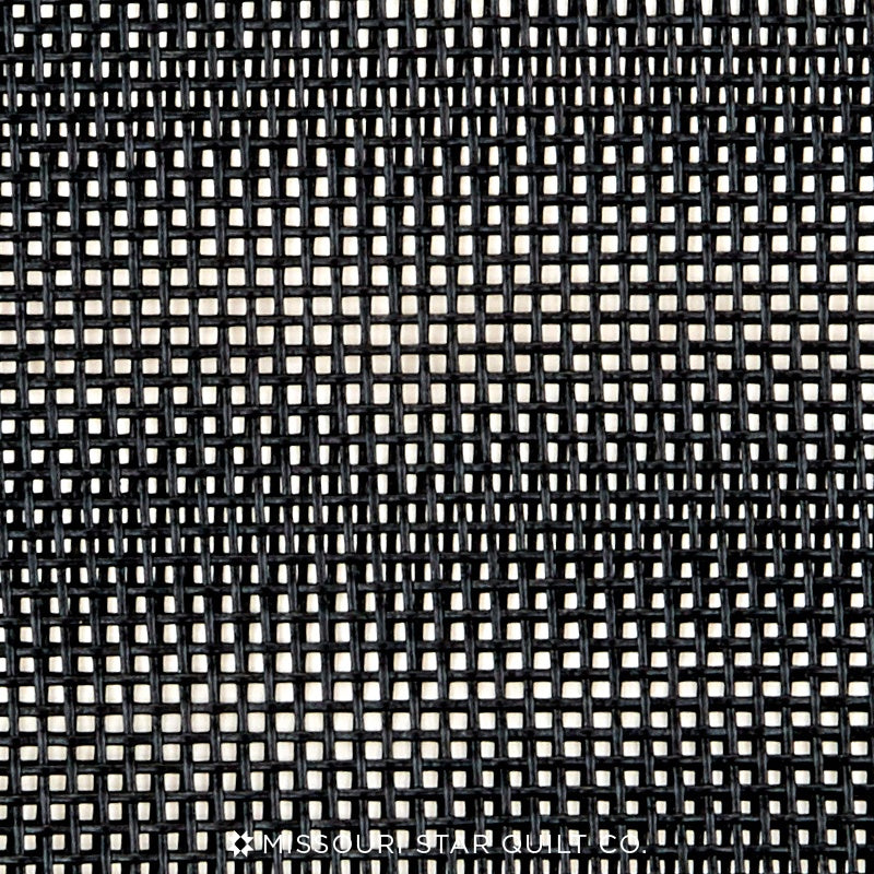 Vinyl Coated Black Mesh Roll 18" X 36"