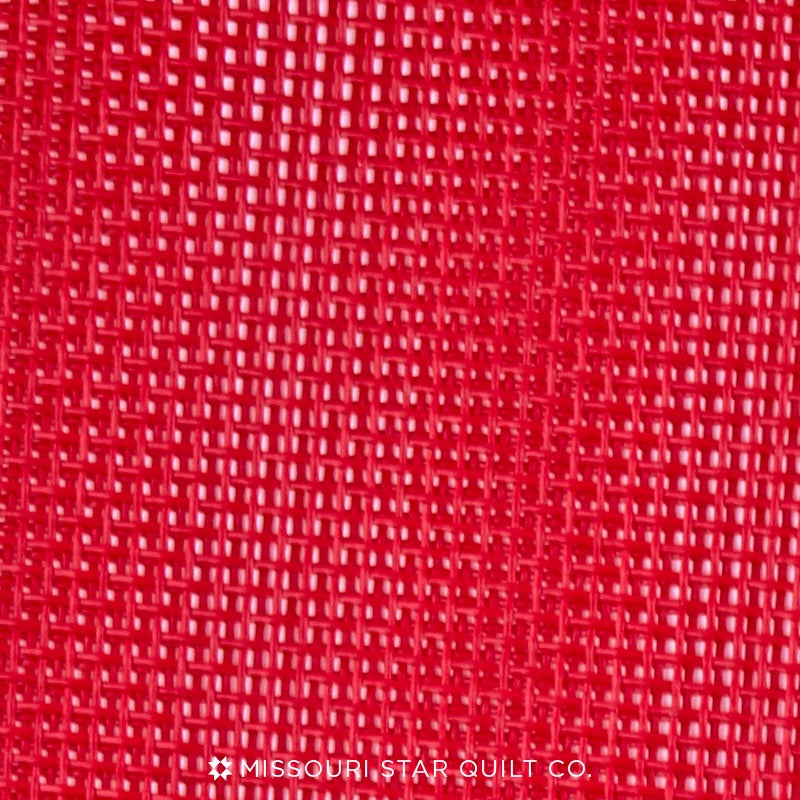 Vinyl Coated Red Mesh Roll 18" X 36"